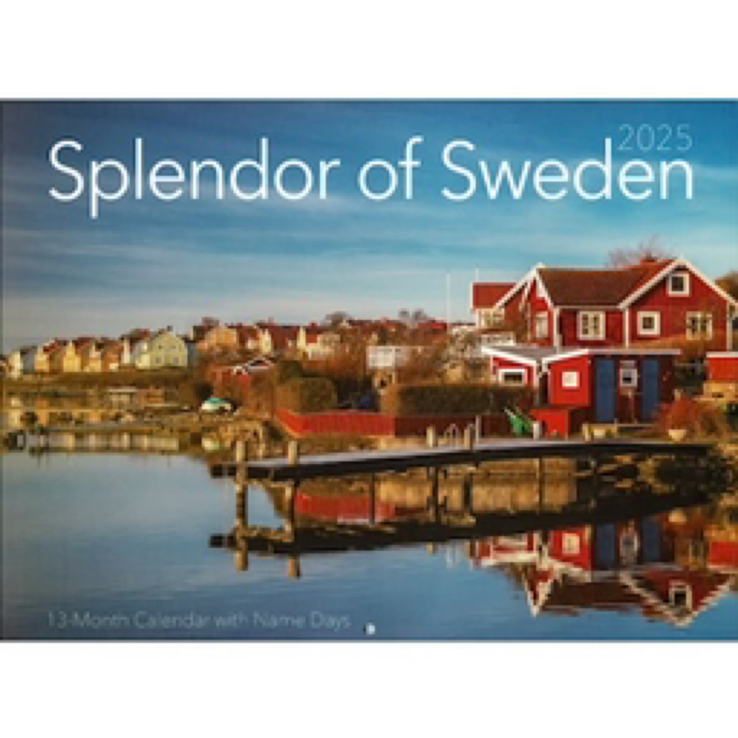 calendar, splendor of Sweden 2025 | Nordiska